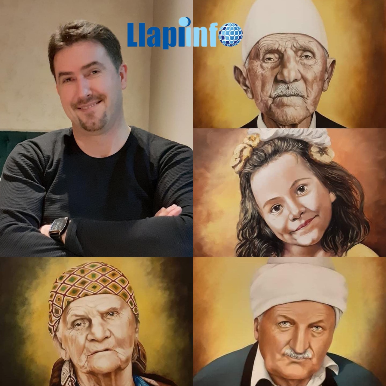 Faton Aliu, profesori dhe artisti nga Podujeva, pikturat e së cilit ...