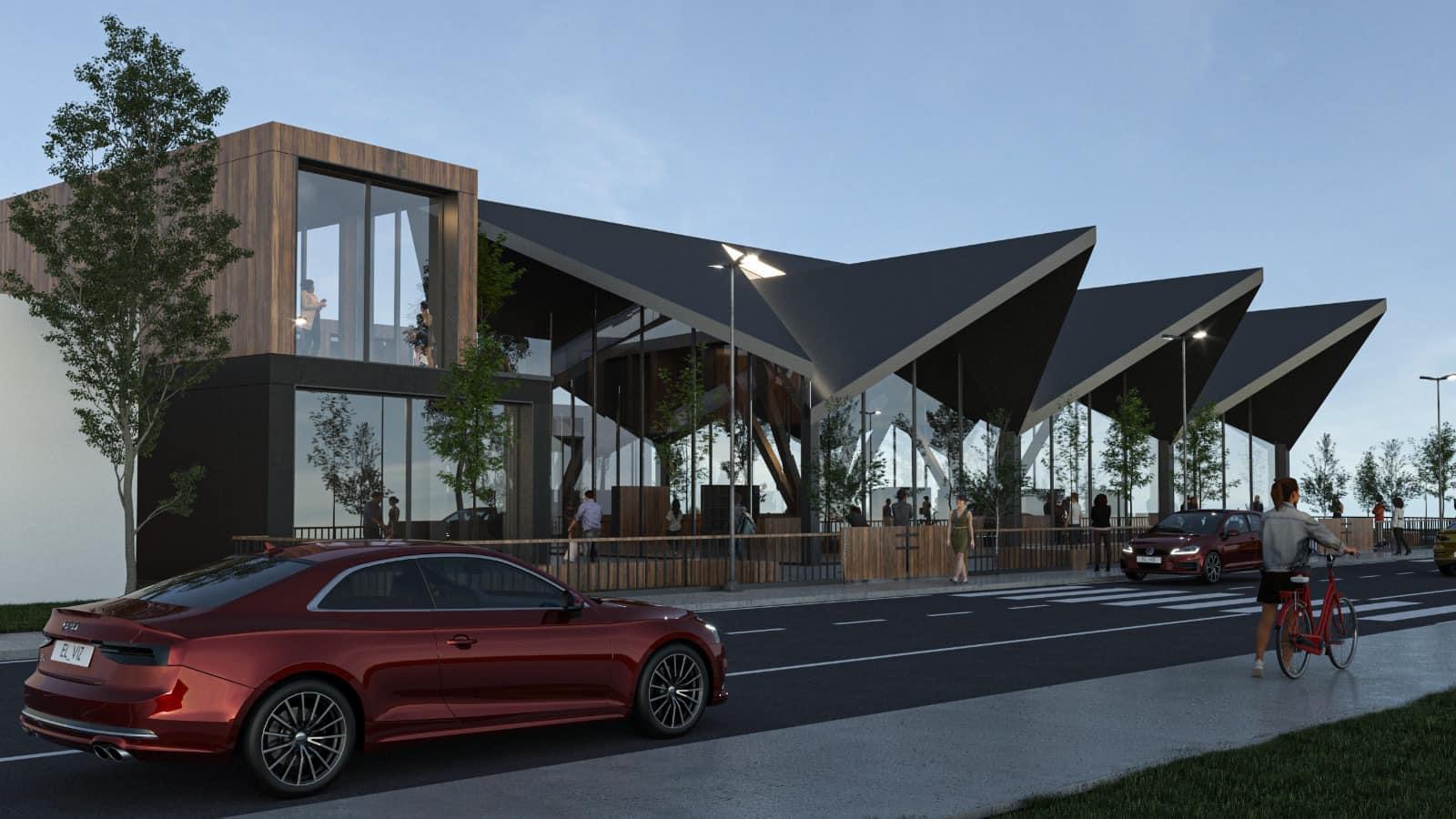 Kështu do të duket Tregu i ri i Gjelbërt në Podujevë (Foto)