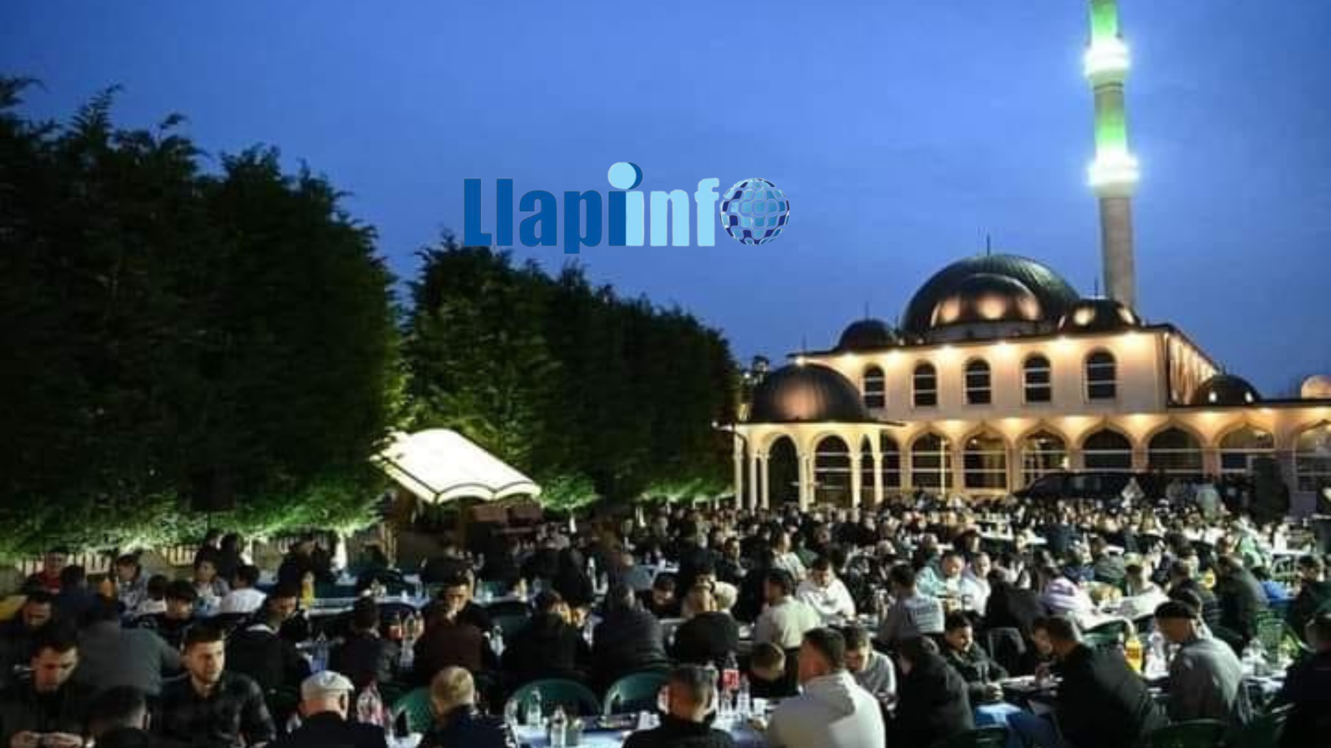 Iftar me rreth 300 persona tek “Xhamia e Vjetër në Podujevë Iftar me rreth 300 persona tek “Xhamia e Vjetër në Podujevë